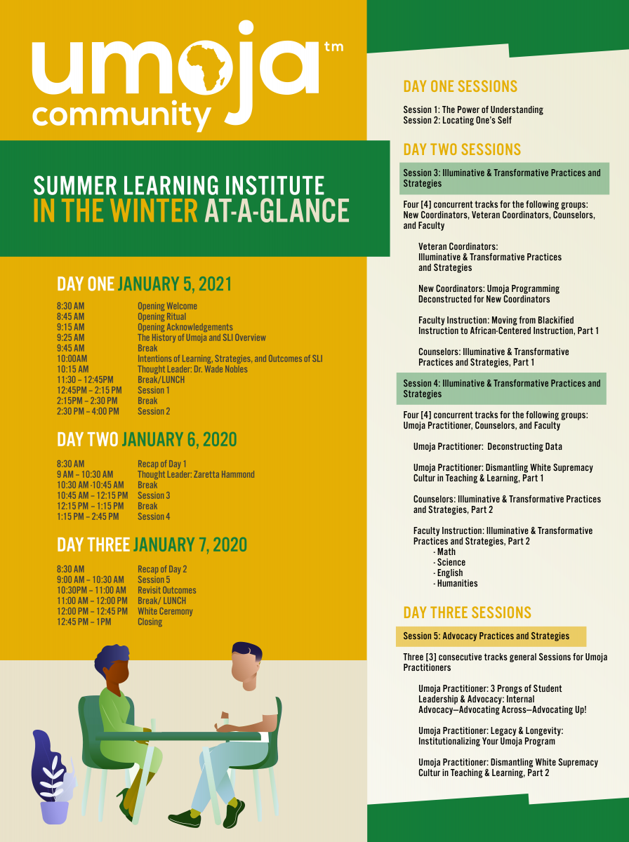 Summer Learning Institute In the Winter | Umoja Community